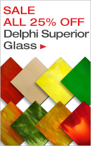Stained Glass Sheets, Crates And Glass Packs - Delphi Glass