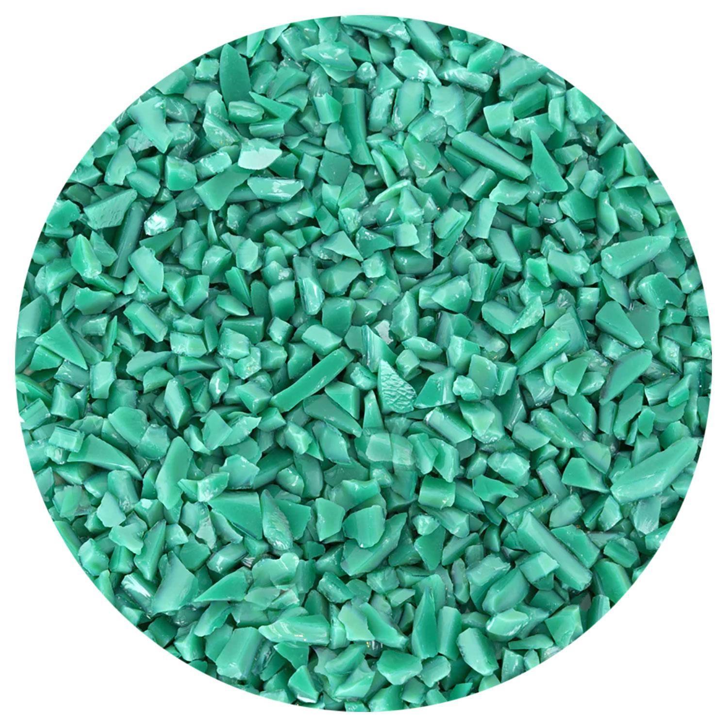 8.5 Oz Persian Green Opal Coarse Frit - 96 COE | Fusible Glass