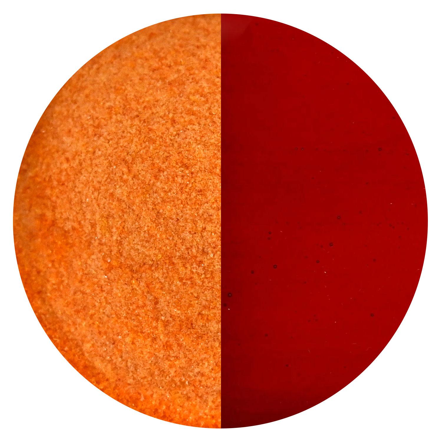 4 Oz Red Transparent Powder Frit - 96 COE | Deals Deals