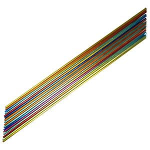Bullseye Dichroic On Black SizzleStix 18 Pack - 90 COE | Rods ...