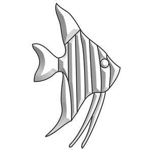 Angel Fish Bevel Cluster | Special Order Animals And Insect Delphi Glass