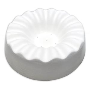6" Ruffled Slump Mold | Bowl Creative Paradise Bowl
