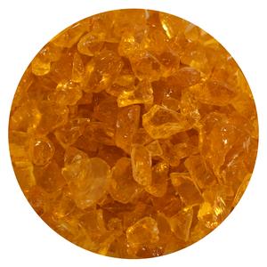 4 Oz Gold Transparent Coarse Frit - 96 COE
