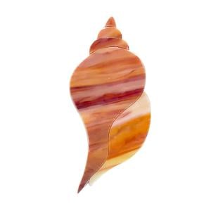 Conch Shell Pre-Cut - 90 COE | Mosaic Supplies Delphi Glass